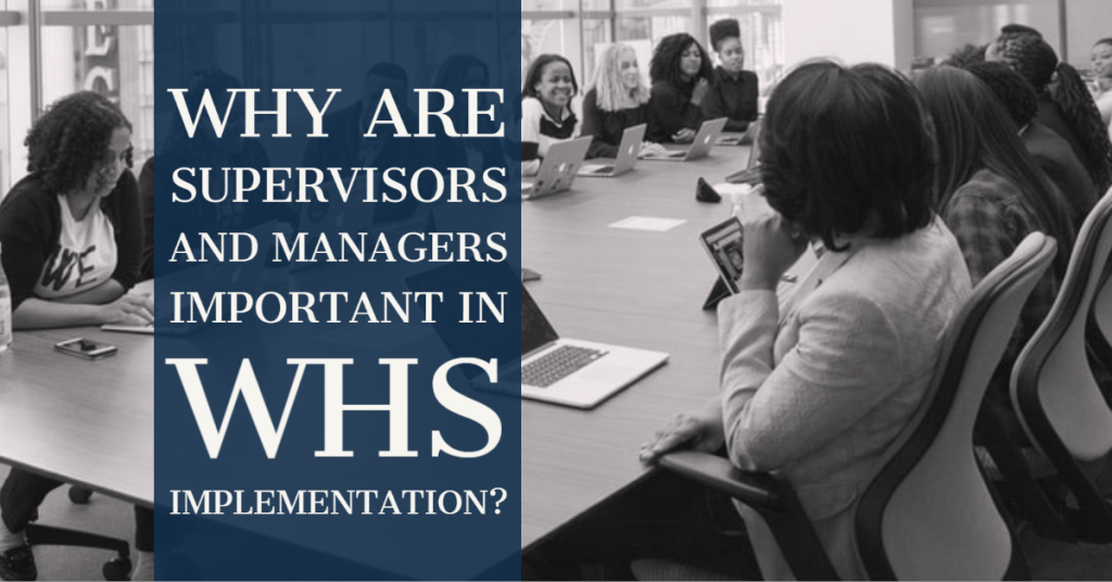 Managers and supervisors workplace safety | WHS Training